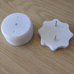 3D printed Milk Bottle Locking Cap "Milkey"・Cults