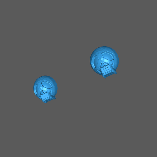 STL file Simple Skull 💀 ・3D printing model to download・Cults