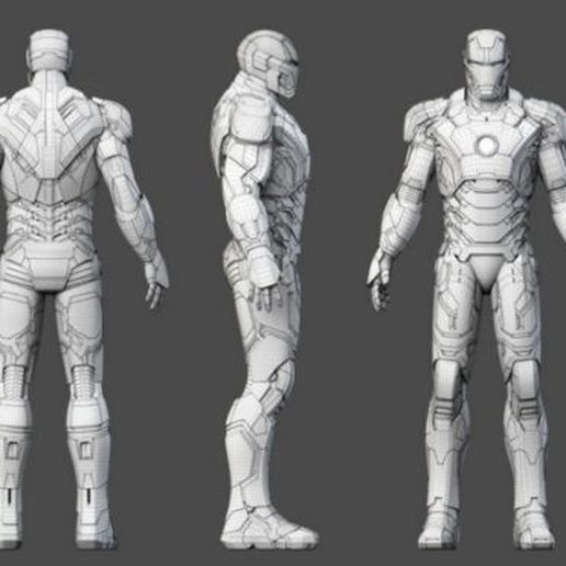 Descargar archivo STL gratis IRON MAN PARA IMPRIMIR EN 3D • Objeto para ...