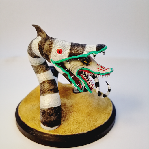 🎬 Sandworm fanart from Beetlejuice・ 3D File for 3D printing・Cults