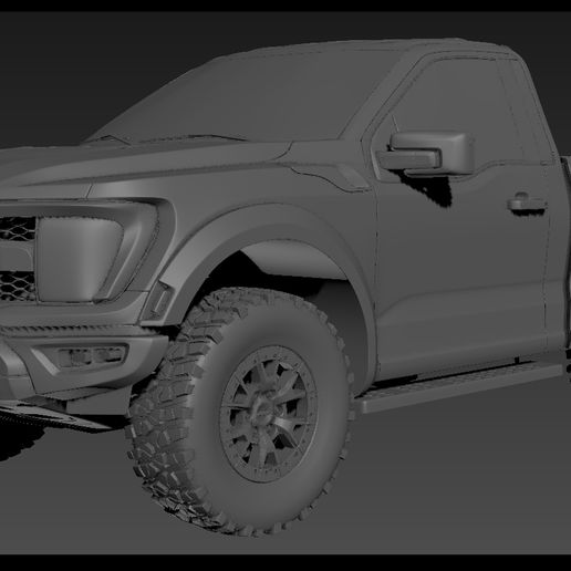 🚙 Ford F-150 Raptor 2023・ STL File for ・Cults