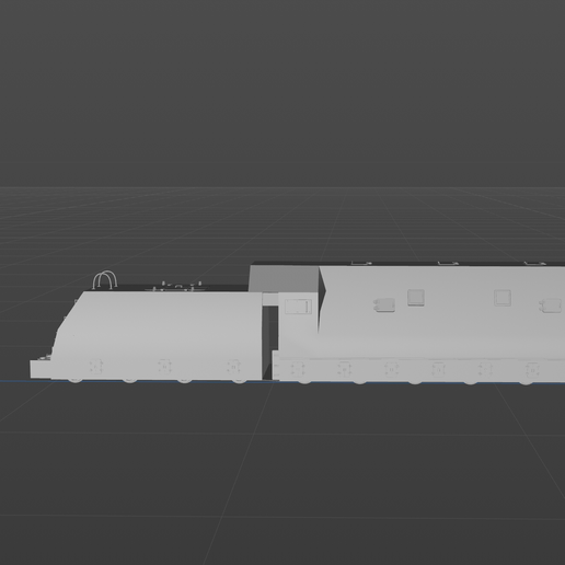 🚆 Material del modelo 3D del vagón de tracción blindado alemán BP44 ...