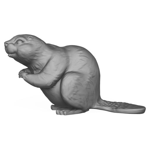 🦫 Wild Animal Beaver 3D Print Model・ STL File for 3D printing・Cults