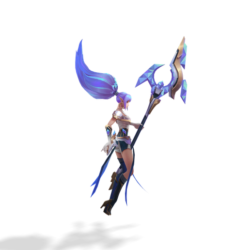 STL file Prestige Cyber Halo Janna League of Legends 3D print model 😇 ...