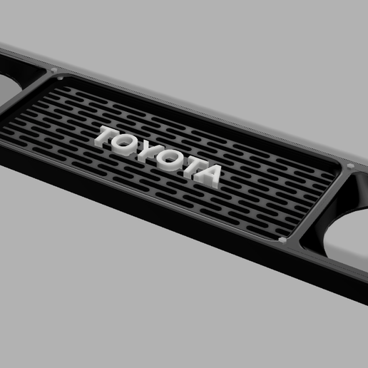🚗 Toyota FJ45 grill for 1/10th crawlers・ STL File for 3D printing・Cults