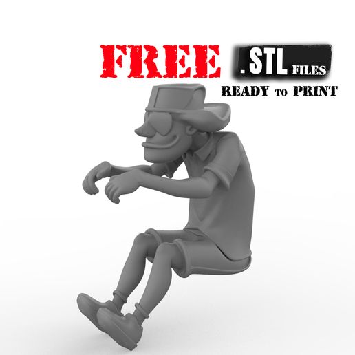 🆓 FREE STL cartoon Driver The Rebel – 3D printable for Scale Models ...