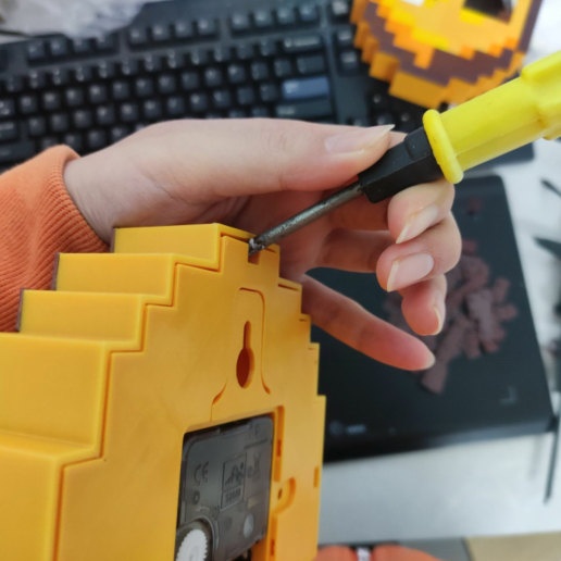 🕰️ MINECRAFT CLOCK・ STL File for 3D printing・Cults