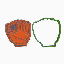 STL file Baseball cap coockie cutter mod 2 ⚾ ・3D printing template to ...