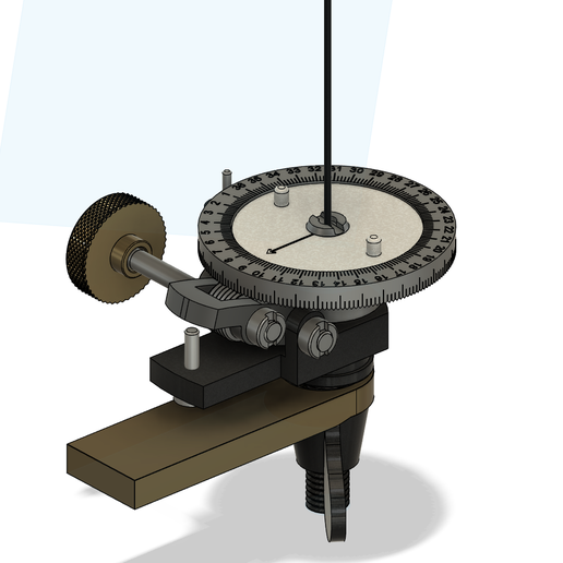 ☀️ Bagnold Sun Compass 1/1・ OBJ File for 3D printing・Cults