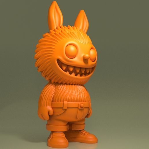 🐉 Labubu Figure STL – Cute Yet Creepy Collectible Model・ STL File for ...