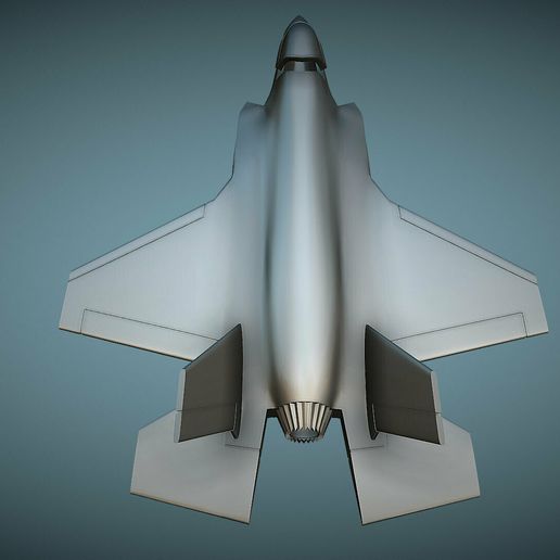 Archivo STL Lockheed Martin F-35B Lightning II - escala 1/72 🌩️ ・Design ...
