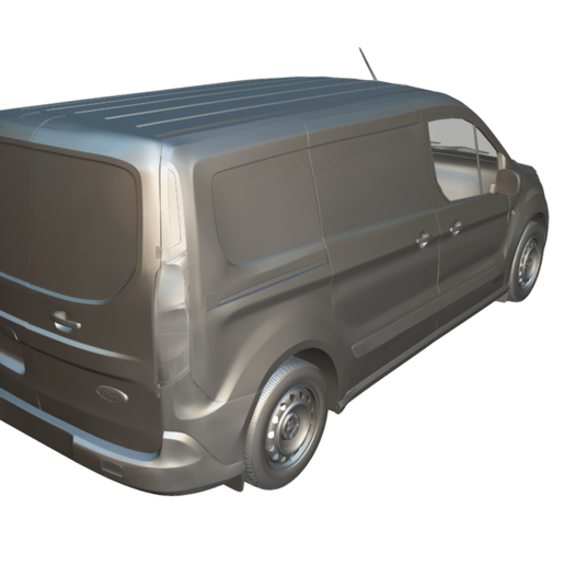 🚙 Ford Transit Connect (Silver)・ STL File for 3D printing・Cults