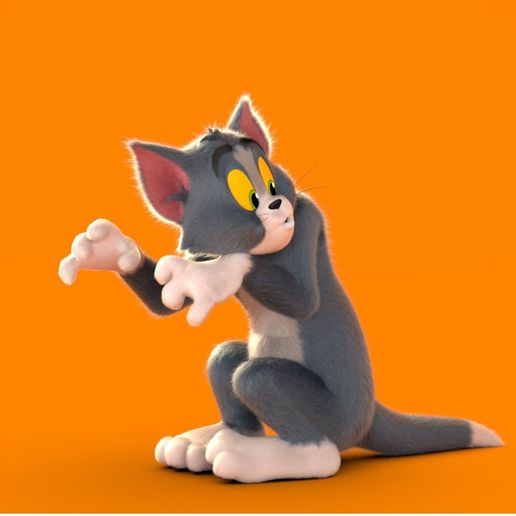 3D file Tom rig low-poly 🐁 ・3D printable model to download・Cults