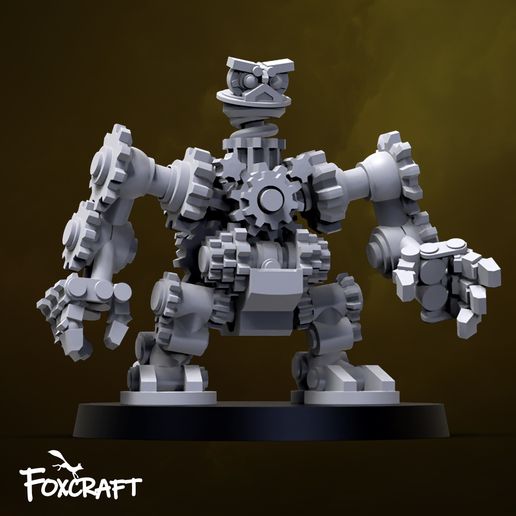 3D file Dwarven Automatons 🤖 ・Template to download and 3D print・Cults