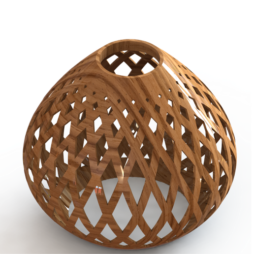 STL file Lamp shade 🔦 (OBJ, 3MF, and STEP)・3D printer model to download ...