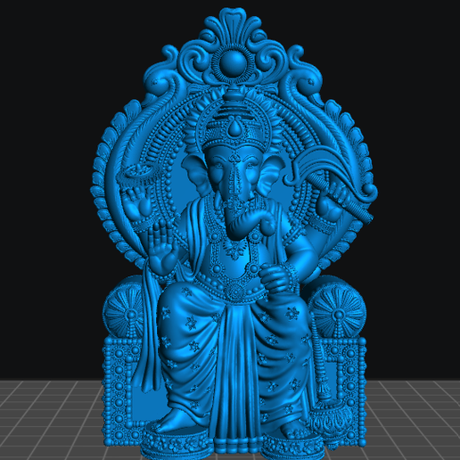 STL file Ganesha Indian god V2 👾 ・3D print design to download・Cults