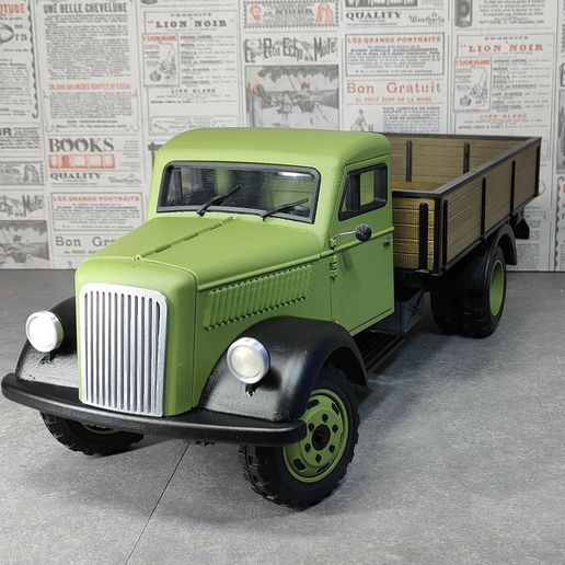 🚚 OPEL BLITZ TRUCK・ 3D File for 3D printing・Cults