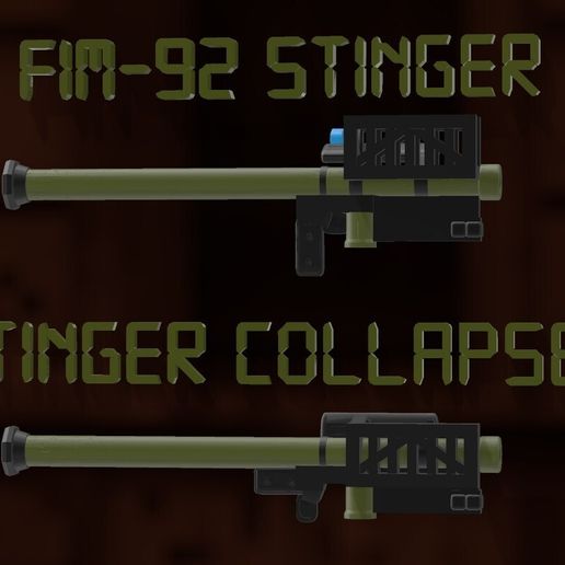 🎲 FIM-92 STINGER for 28mm Wargames・Free 3D File for ・Cults