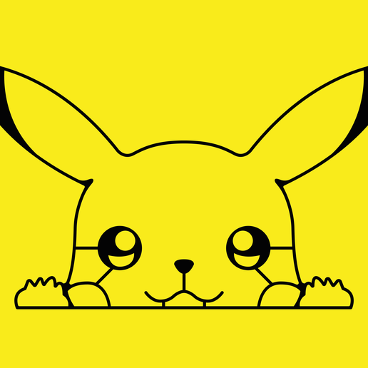 how to draw pokemon pikachu face