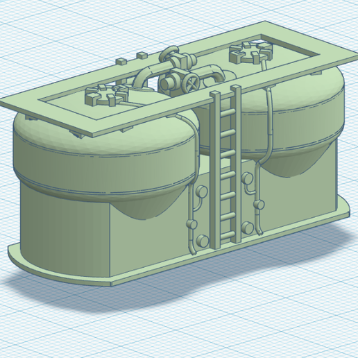 STL file 2x TT/3mm 20T Prestwin Silos 🪖 ・Template to download and 3D ...