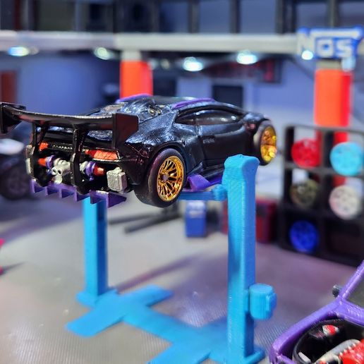 🔚 1/64 Lamborghini Huracan twin turbo rear end・Archivo STL para ...