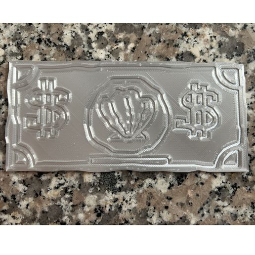 STL file First Dollar 💵 ・3D printing design to download・Cults