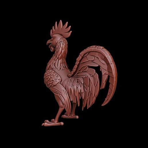 👤 Cockatrice Figure・ 3D File for 3D printing・Cults
