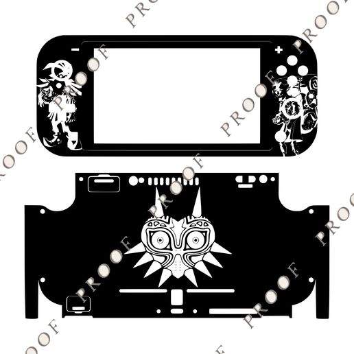 🕹️ Nintendo Switch Lite - digital template - SVG - digital download・ 3D ...