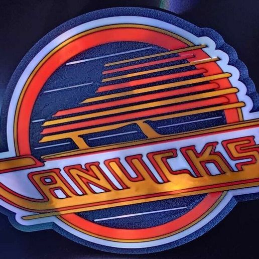 STL file Vancouver Canucks Light box 📦 (3MF)・3D printable model to ...