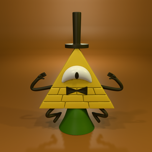 🎄 Bill Cipher / Christmas star・ STL File for 3D printing・Cults