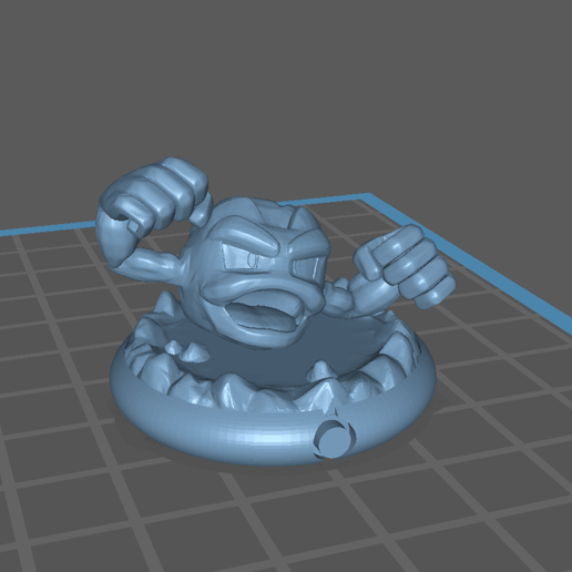 🐉 Geodude pokemon 3D print model・ STL File for ・Cults