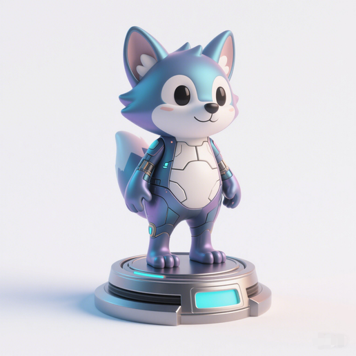 🗿 furry statue furry Sculpture robot furry・ STL File for 3D printing・Cults