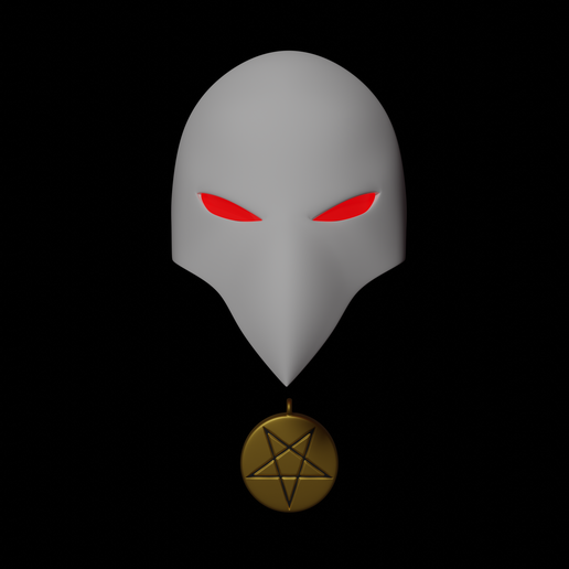 🎮 Cult of the Lamb - Cultist Mask and Amulet for Cosplay・ STL File for ...
