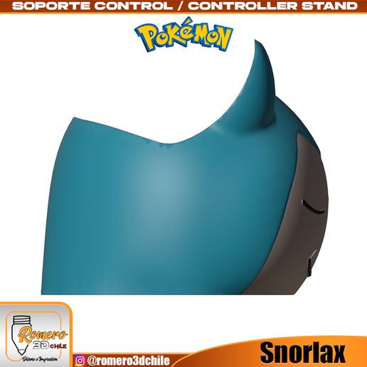 STL file Snorlax / Pokemon Control Support 🐉 ・3D printing idea to ...