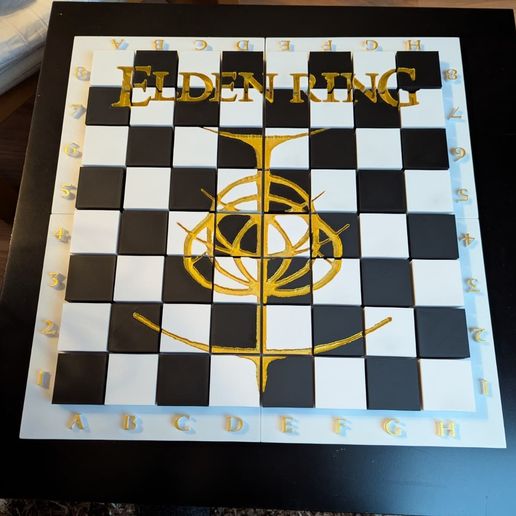 💍 Elden Ring Chess Board・ 3D File for 3D printing・Cults