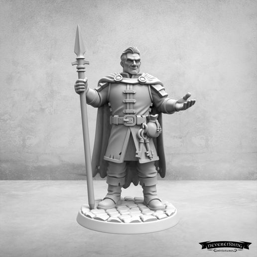 🏙️ Corrupt City Watch - 4 Miniatures Pack・ STL File for 3D printing・Cults