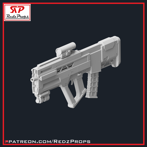 🖨️ AR-23 Liberator Cosplay Prop・ 3D File for 3D printing・Cults