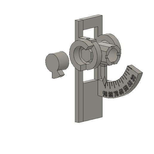 🧑‍🔧 Adjustable Drill angle guide V2・ 3D File for 3D printing・Cults