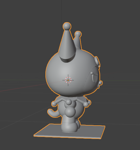 👾 Kuromi Parado Stand・Archivo STL Gratis para Impresión 3D・Cults