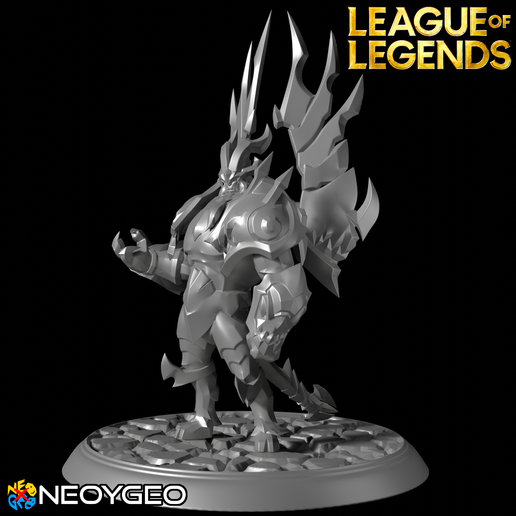 STL file GALIO GATEKEEPER - LEAGUE OF LEGENDS 🦸 ・3D print model to ...