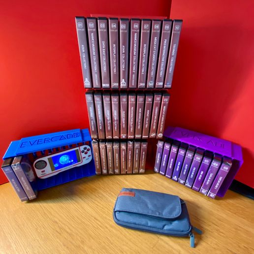 🎲 Evercade Cartridge Case・ STL File for 3D printing・Cults