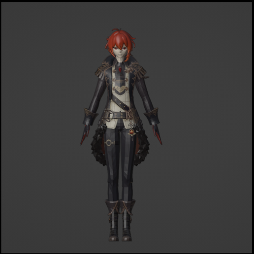 Free STL file Diluc 🎮 ・3D printer design to download・Cults