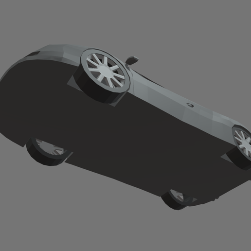 STL file Low Poly Sports Car // Design 01 🚗 (OBJ)・3D print model to ...