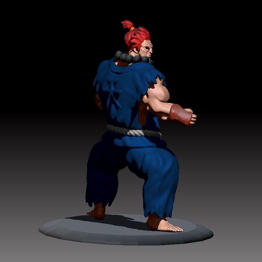 🖨️ Modelo de impresora 3D AKUMA STREET FIGHTER・Archivo STL para ...
