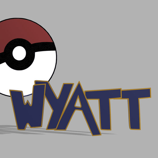 STL file wyatt pokeball 🐉 ・3D printer model to download・Cults