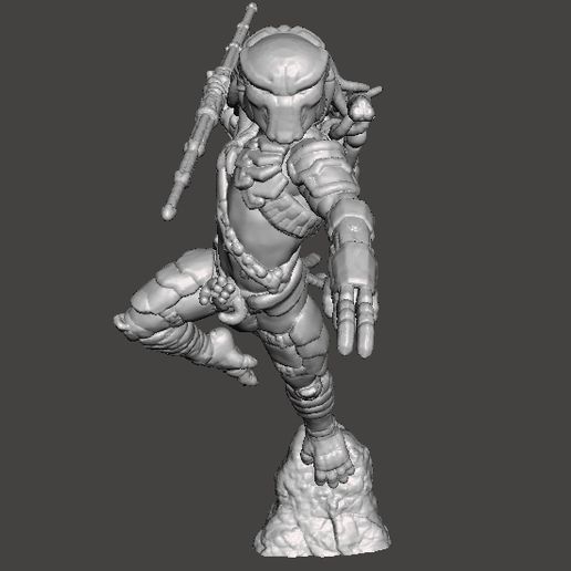 PREDATOR ATTACK MINIATURE MODEL SCIFI OR FANTASY GAMES RPG DND・ STL ...