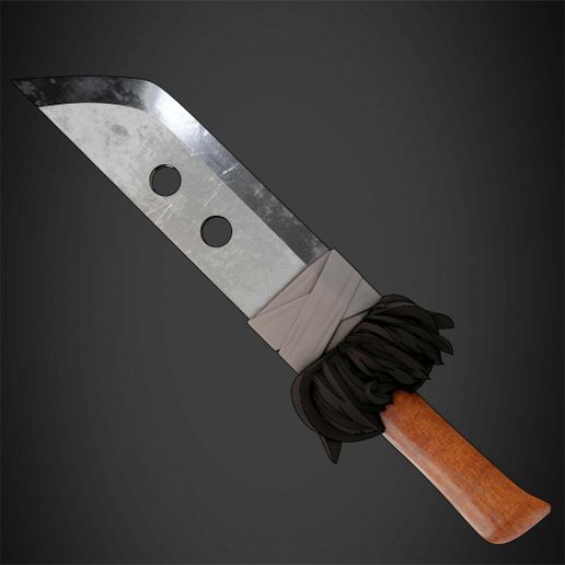 🔪 Jujutsu Kaisen Slaughter Demon Blade for Cosplay・ STL File for 3D ...
