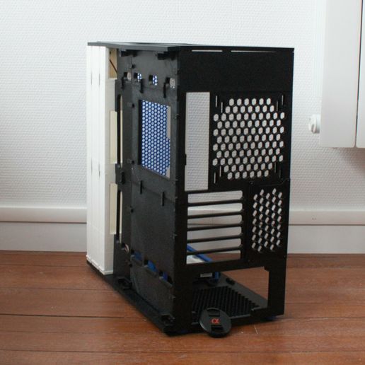 🆓 ATX PC Case - Fully 3D Printable and Free !・Free STL File for ・Cults
