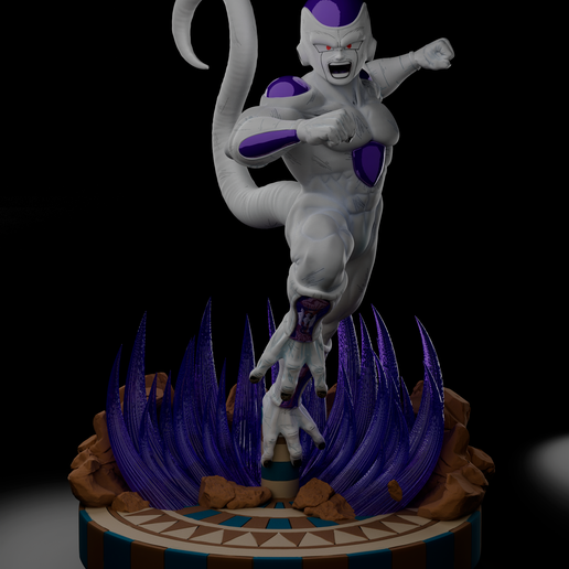 3D file Freeza 🎨 ・3D printable model to download・Cults