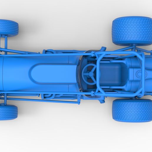 👑 Dirt Silver Crown Champ car Scale 1:25・ 3D File for 3D printing・Cults